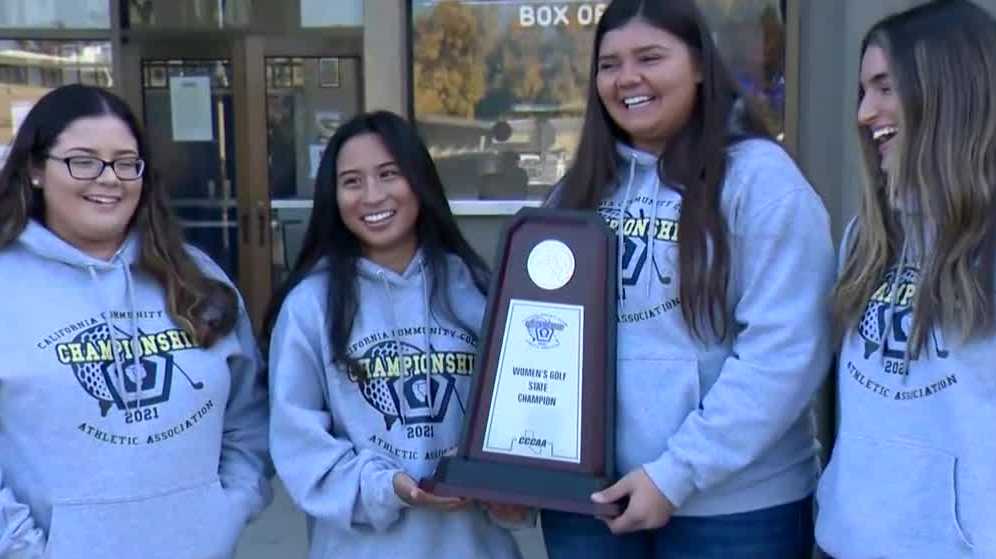 Modesto Junior College's women's golf team wins state championship