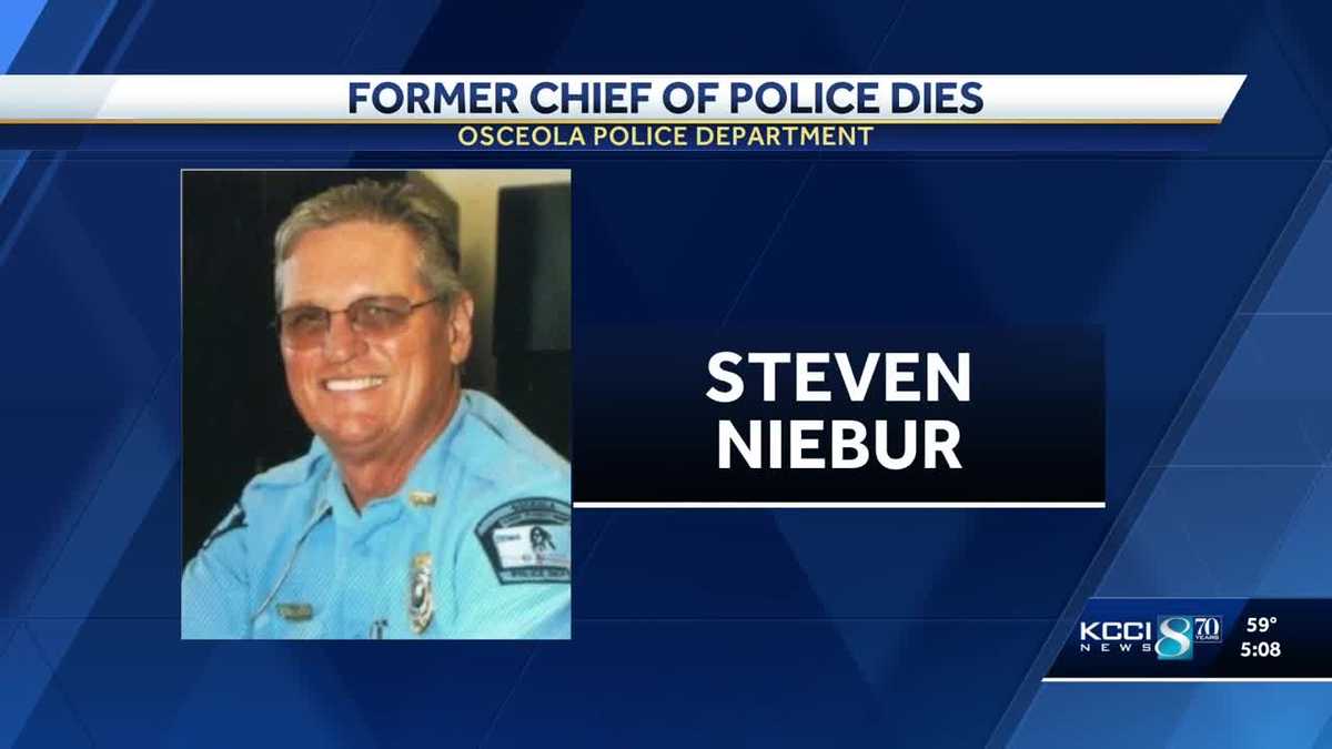 Former Osceola police chief Steven Niebur dies at 86