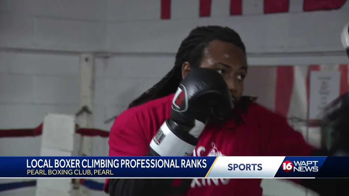 Local boxer spars with Deontay Wilder