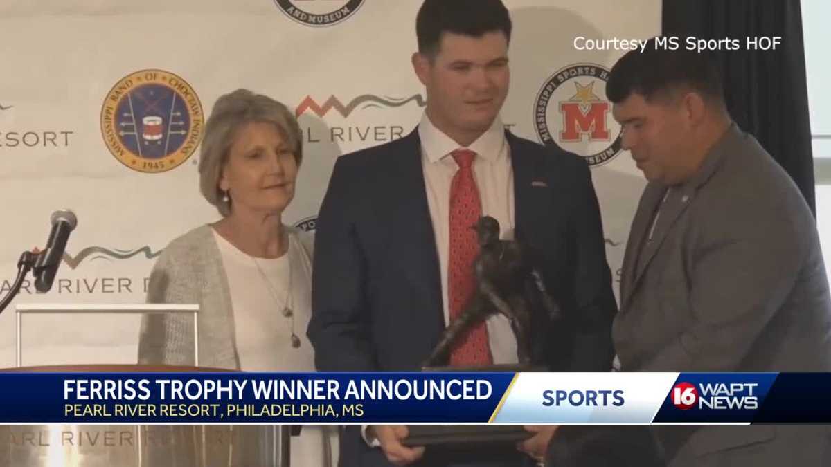 Rebels' Kemp Alderman wins 2023 Ferriss Trophy for best baseball player ...