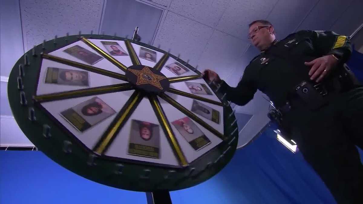 Florida sheriff takes a spin on the 'Wheel of Fugitive'