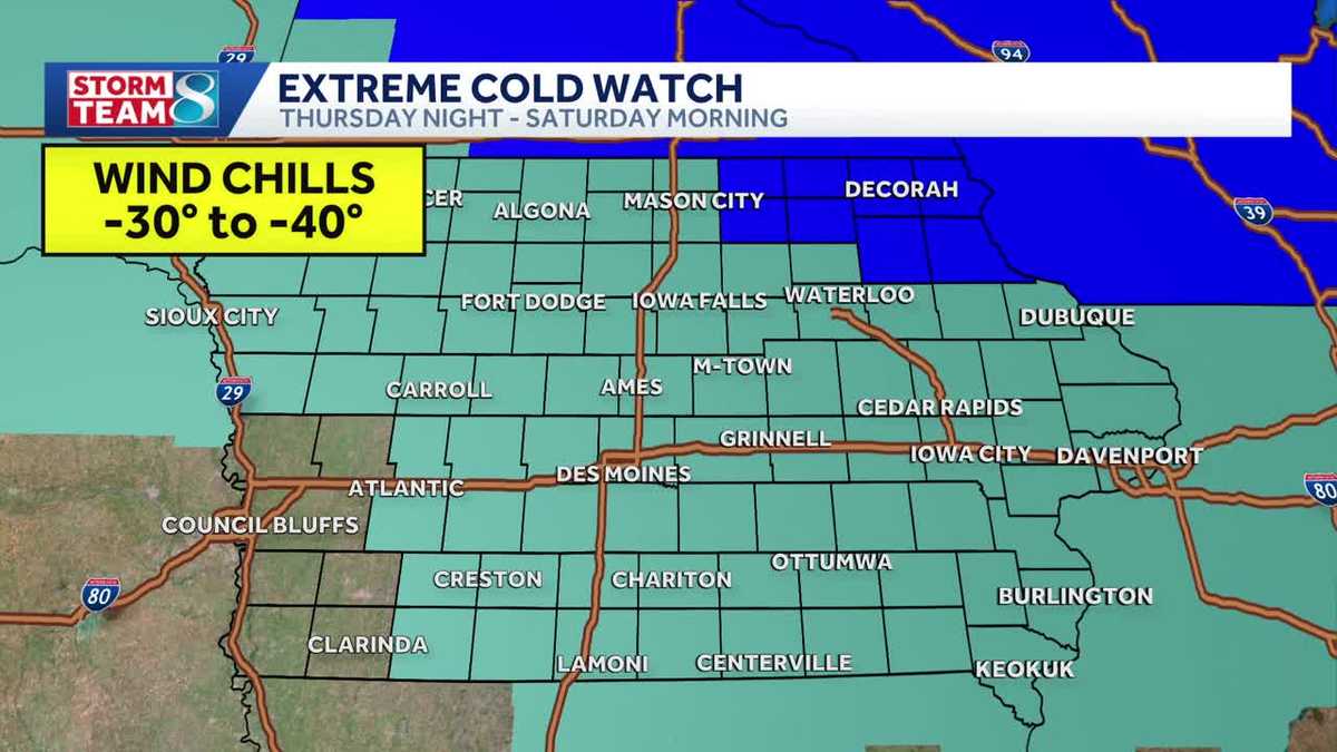 Des Moines weather: Gusty winds return today with snow showers before ...
