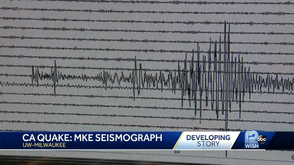 California’s 7.1-magnitude earthquake felt in Milwaukee
