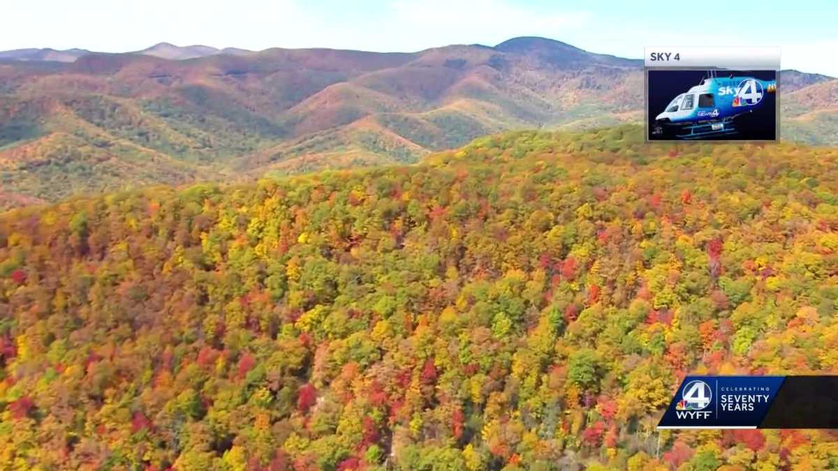 North Carolina: Fall foliage along Blue Ridge Parkway