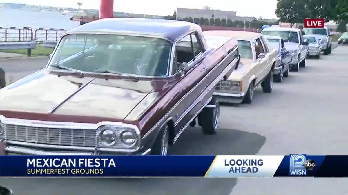 Classic car enthusiasts show off their rides at Mexican Fiesta