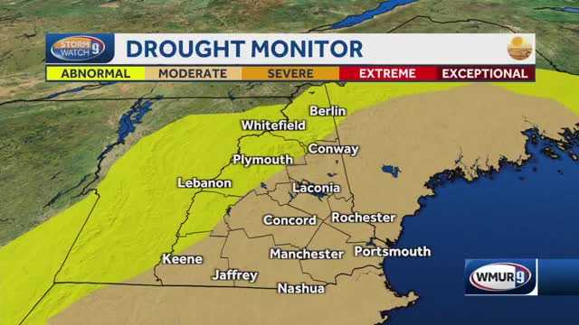NH drought update: Much of NH in moderate drought