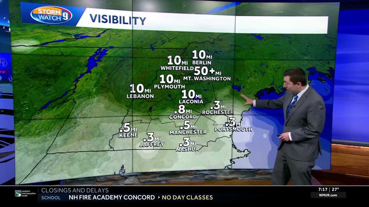 NH forecast video: Blizzard warning for parts of southern NH