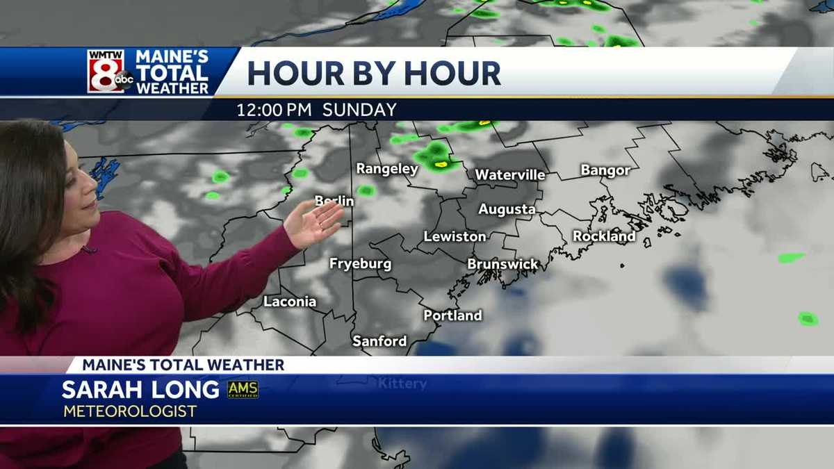 A few Sunday thunderstorms, a more powerful round of storms Tuesday.