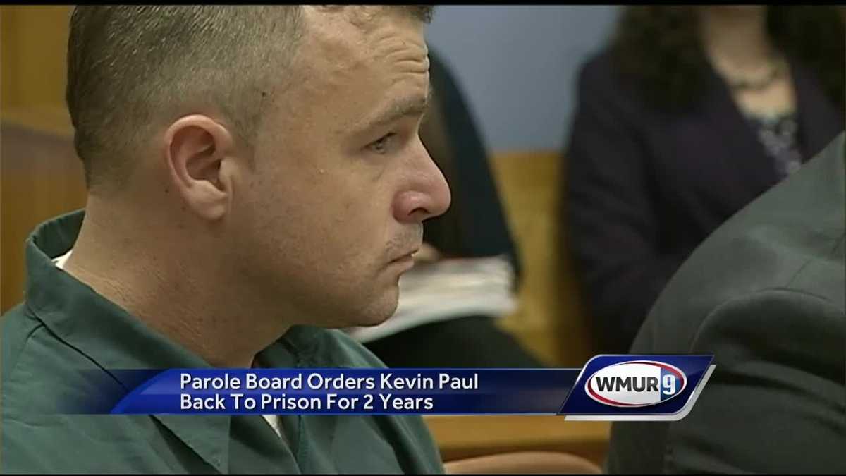 Kevin Paul sent back to prison for parole violations