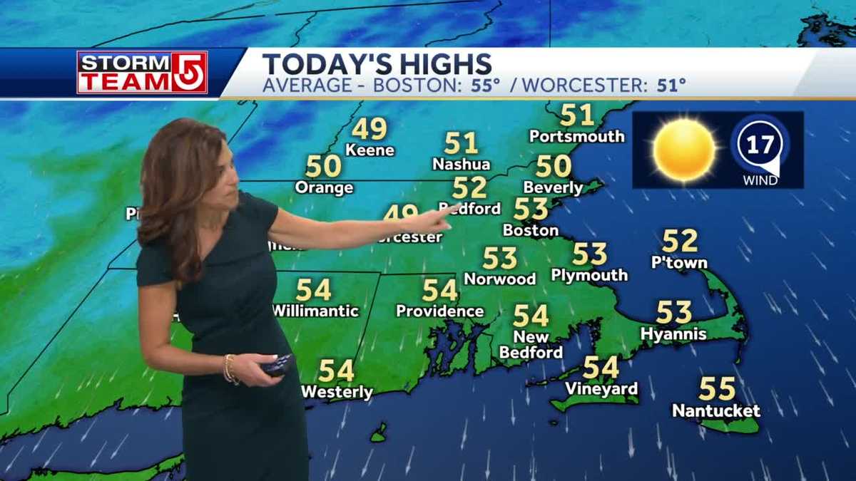 Video: Typical November weather settles in