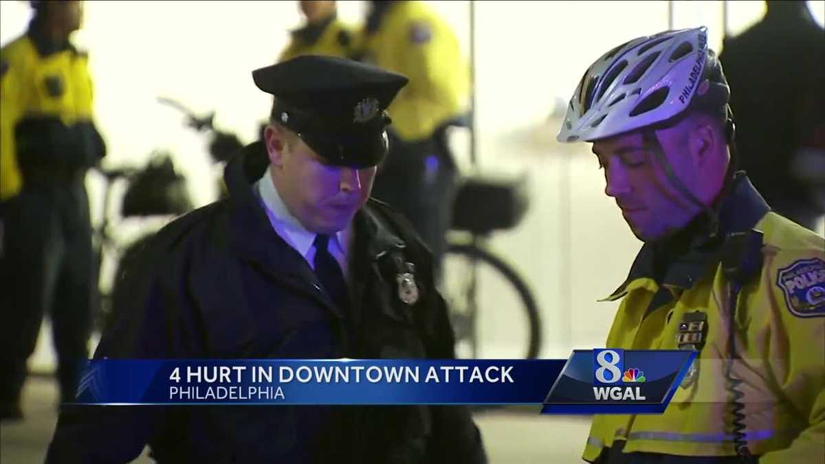 4 injured in Philly flash mob attack