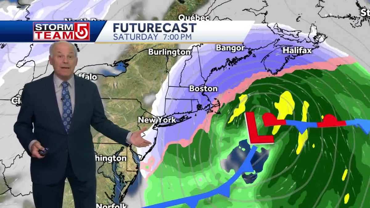 Video: Cold air returns; Next potential storm late-week