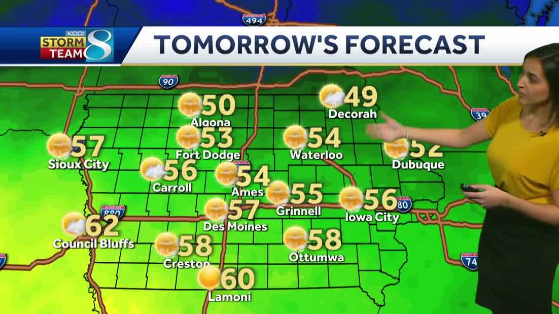 Sunny forecast ahead for Des Moines this week