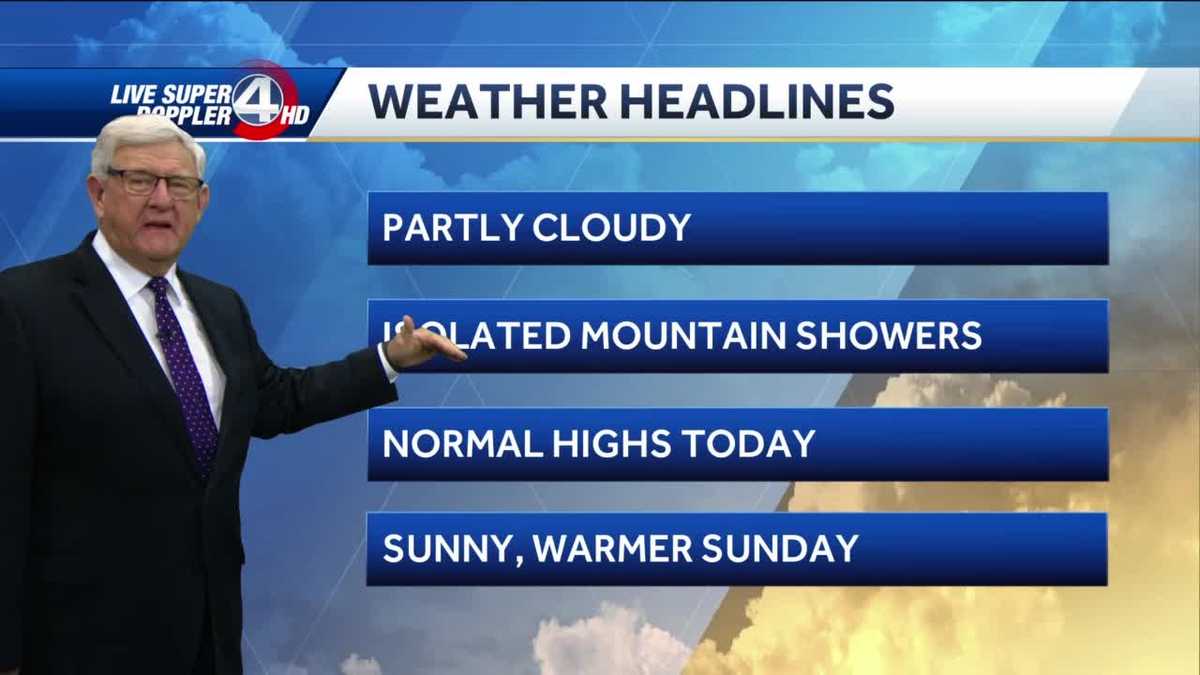 Videocast: Warmer Weather Tomorrow