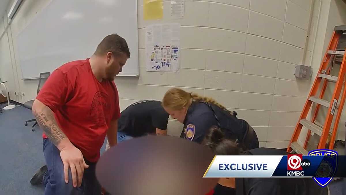 Police officer saves future officer’s life with CPR, AED