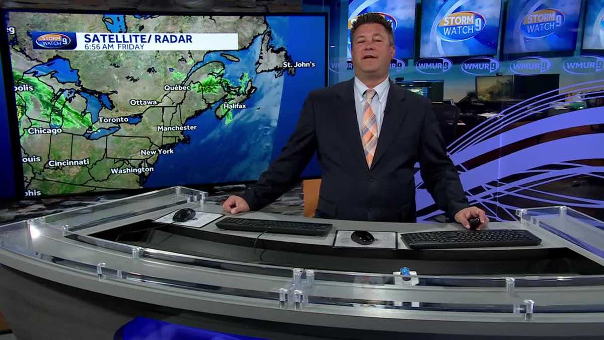 NH forecast video: Sunny with brisk wind
