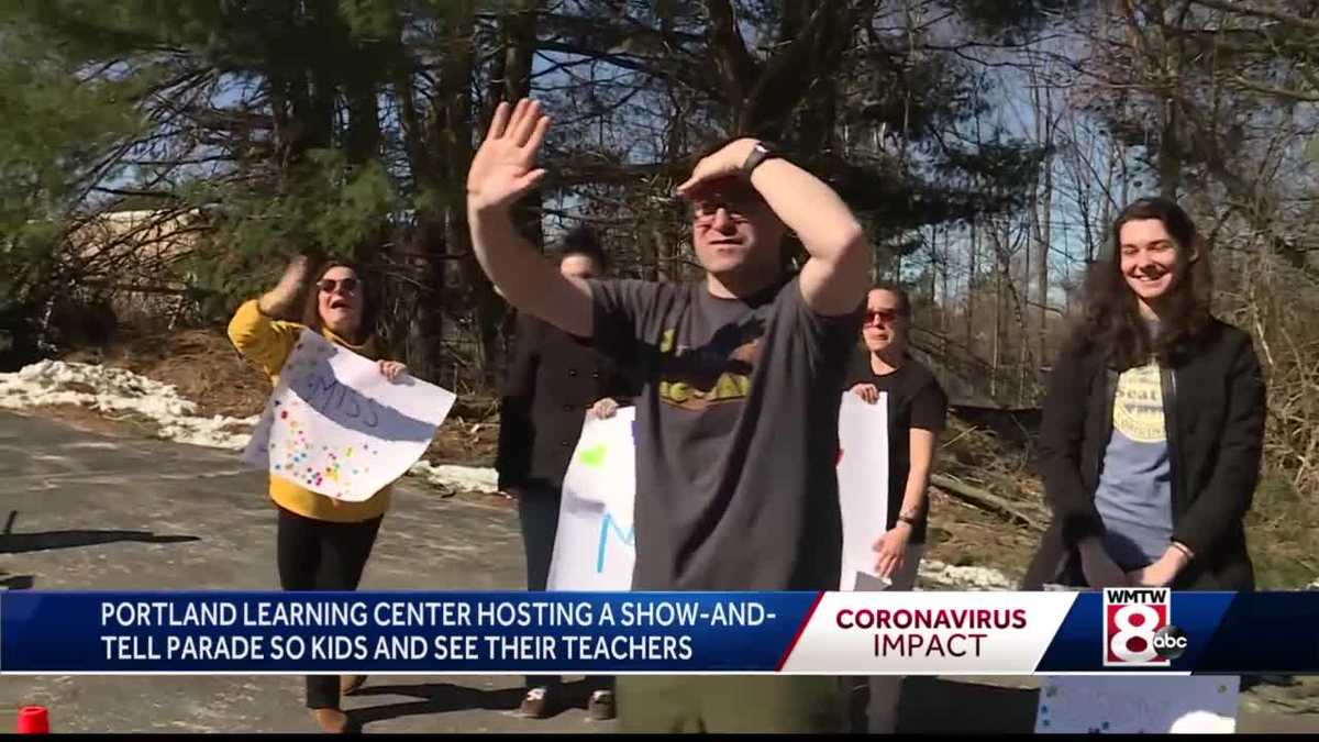 Social distancing show-and-tell: students connect with teachers despite ...