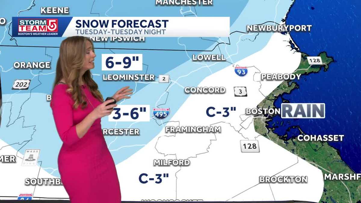 Video: What to expect from season's first snowstorm