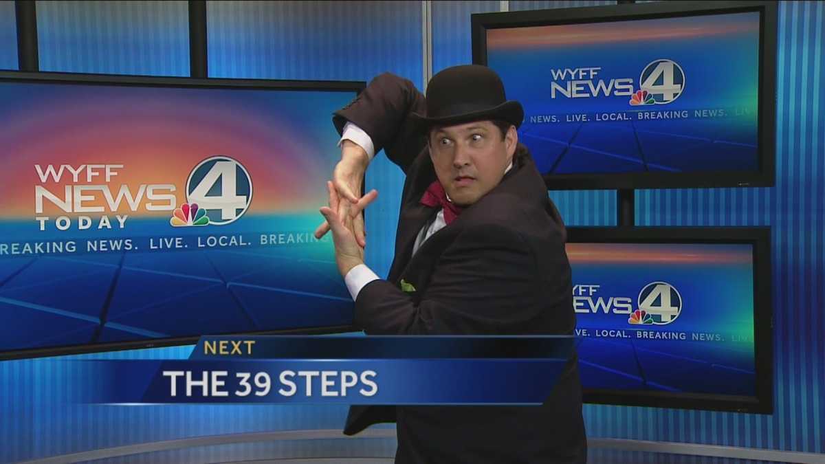 Bryan Byrd dances before interview