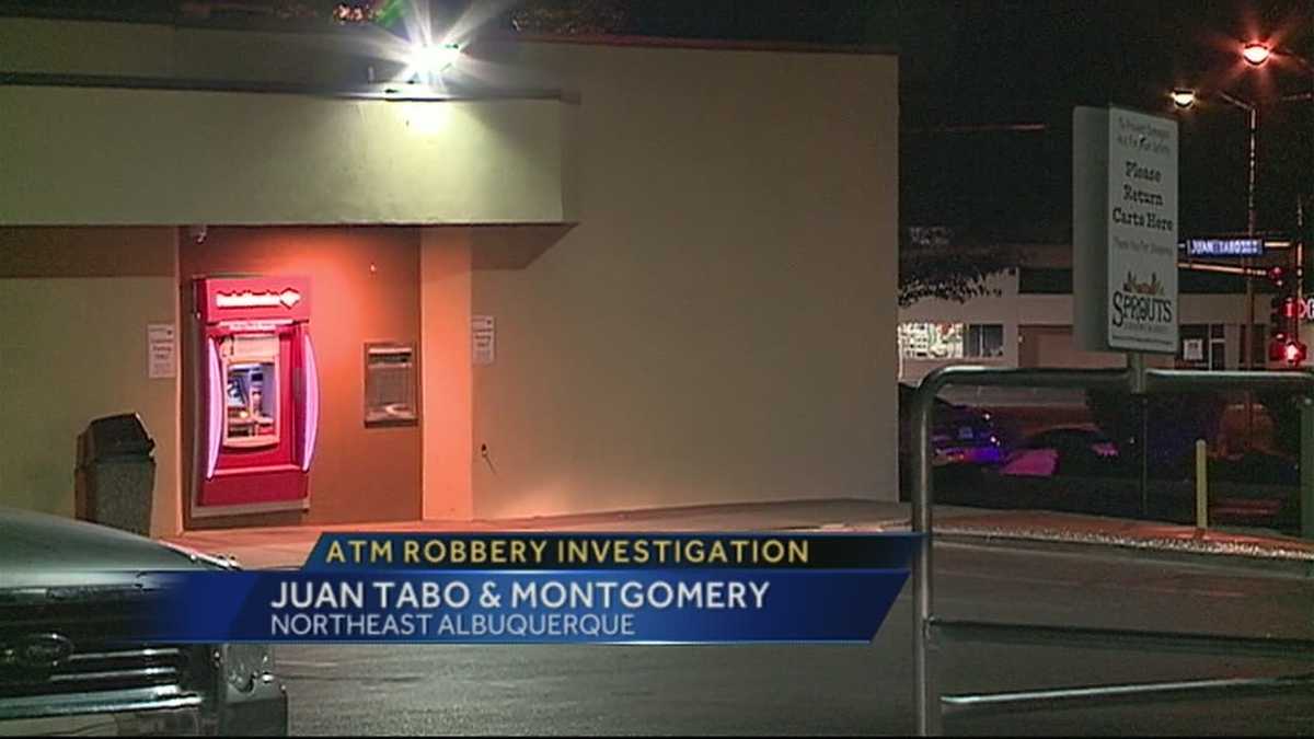 ATM Robbery Investigation