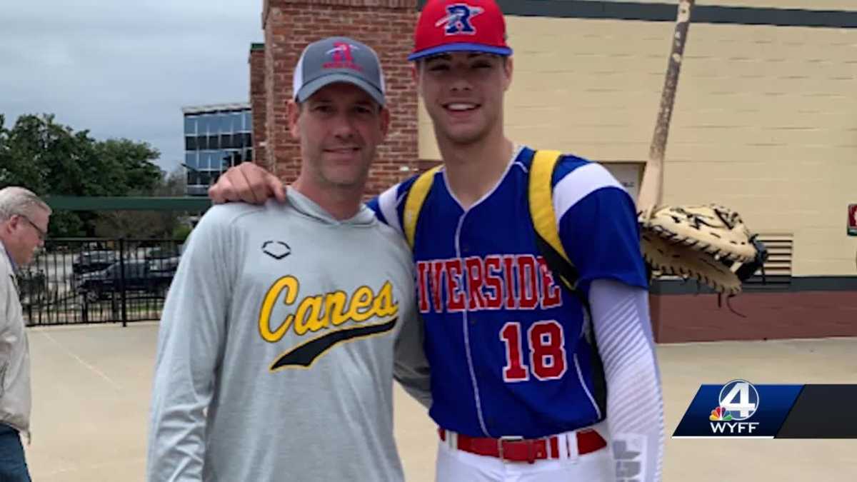 Riverside's Caden Grice shares unbreakable bond with father