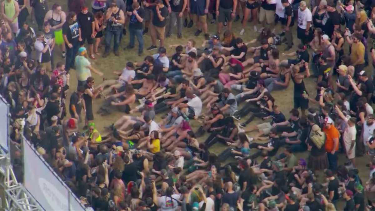VIDEO: Crowds go wild, as usual, at Louder Than Life