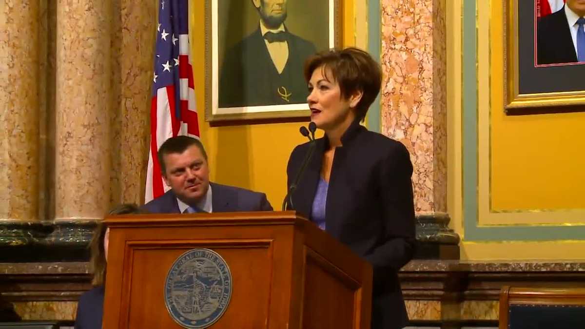 RAW: Gov. Reynolds is first female governor to deliver Condition of the ...