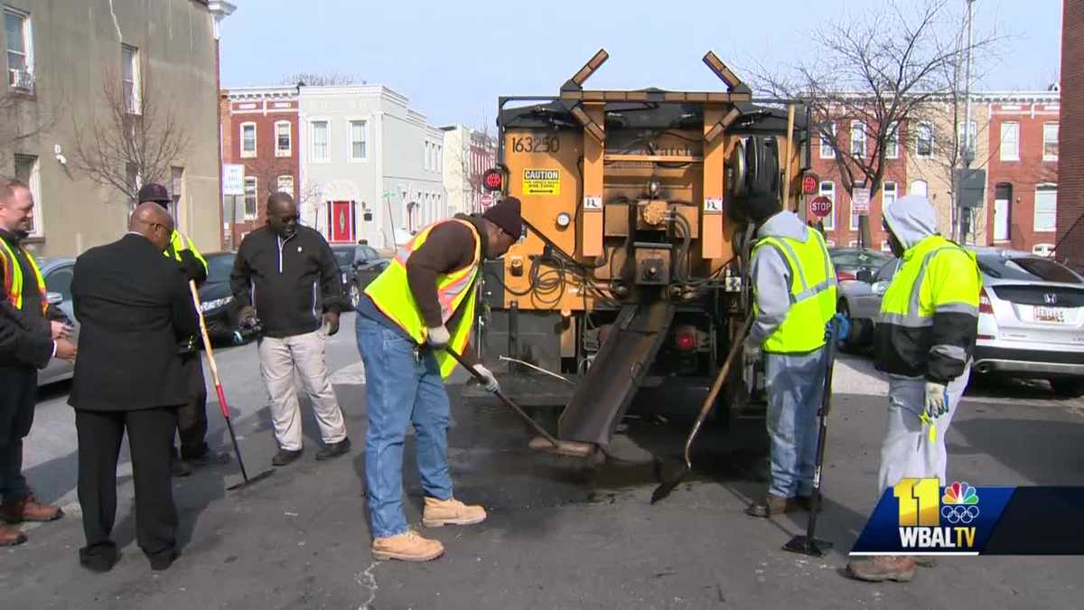BALTIMORE POTHOLES: Mayor issues challenge to repair potholes