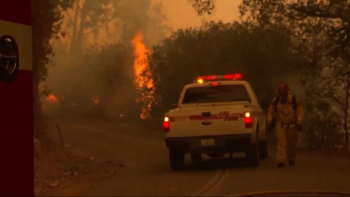 Utility says its equipment helped spark huge California fire