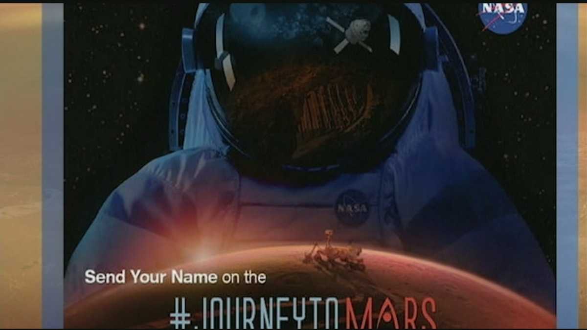Sending your name into orbit