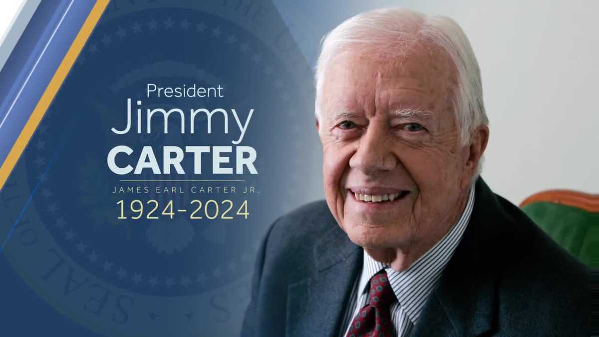 Private service held in Atlanta for Former President Jimmy Carter
