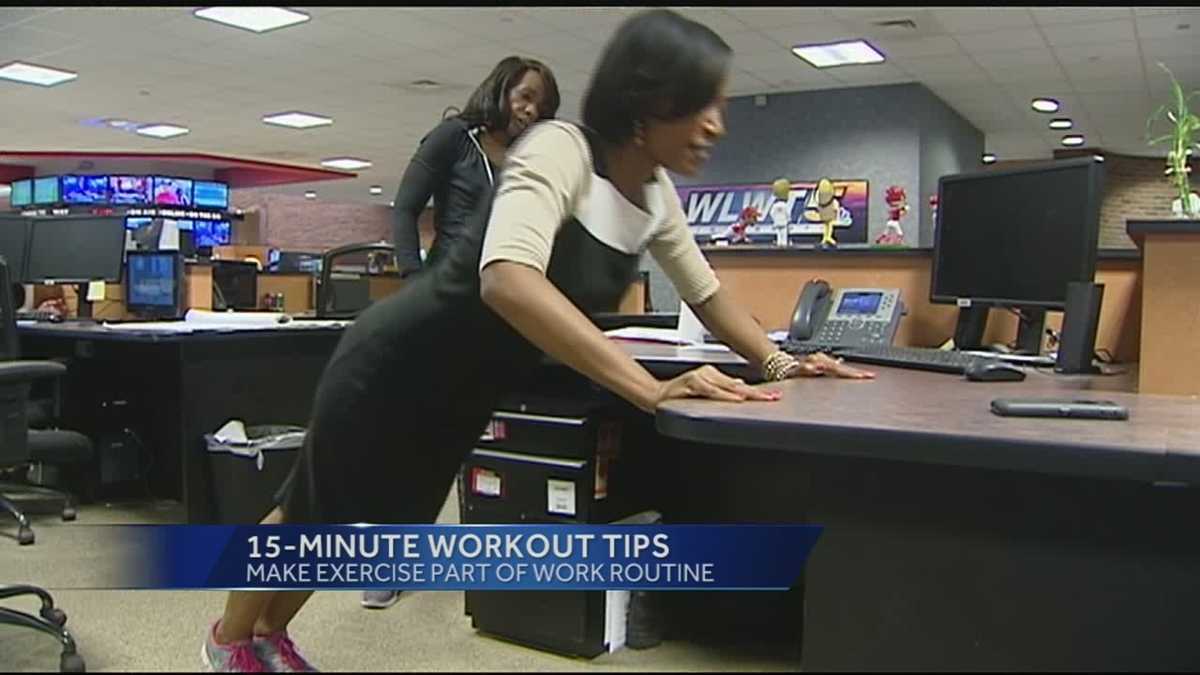 Easy exercises you can do at work
