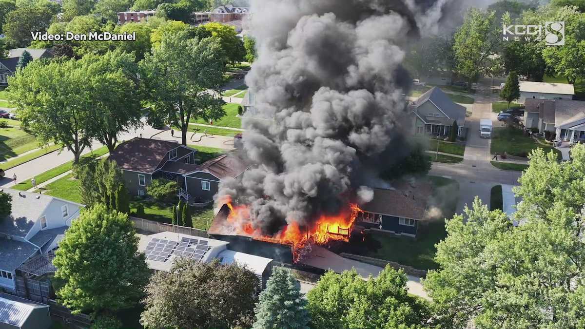 Pella home unlivable after fire spreads from garage