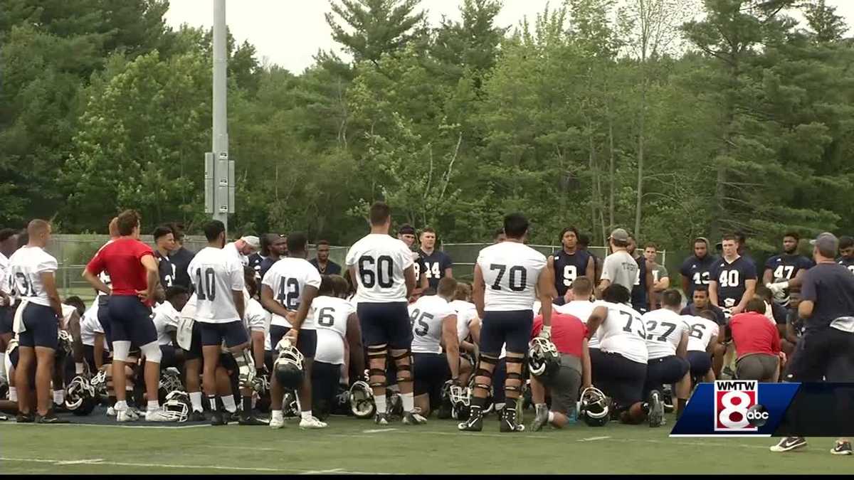 UMaine football team returns to practice
