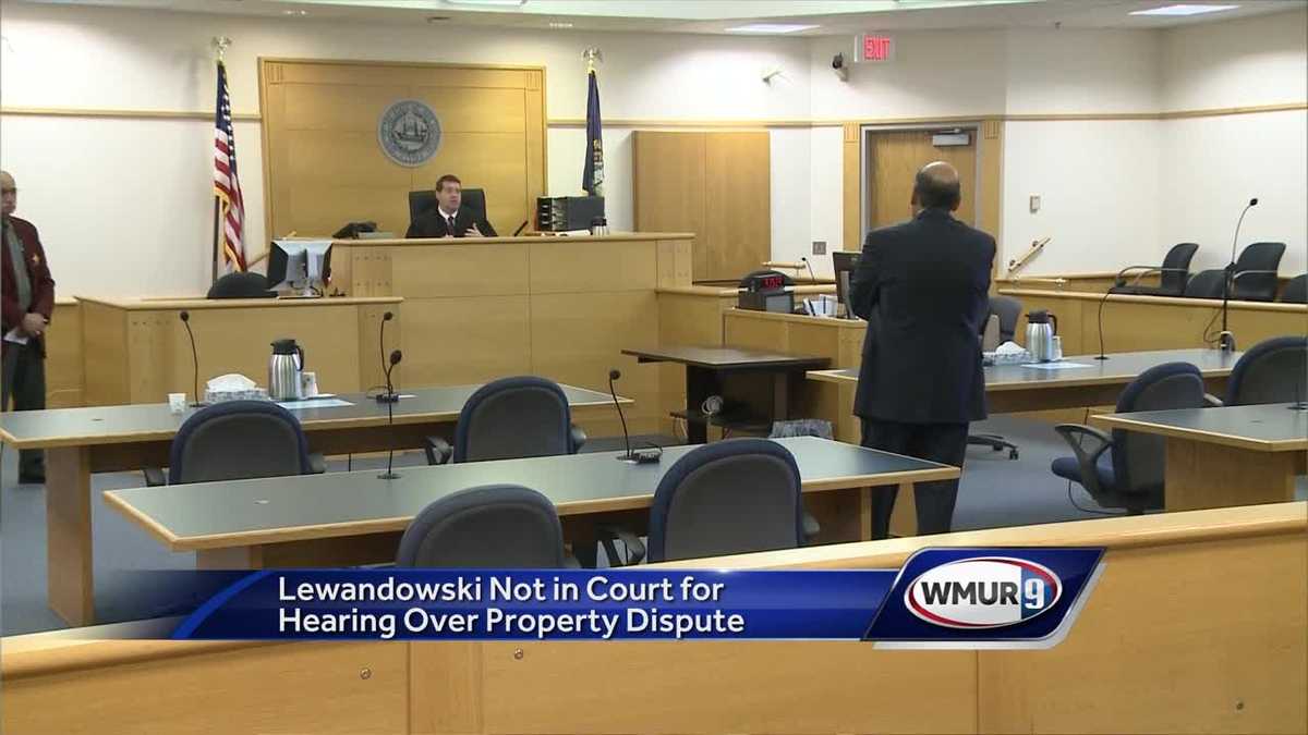 Lewandowski does not appear in court over property dispute