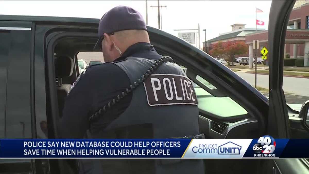 Fort Smith PD creates database of vulnerable persons