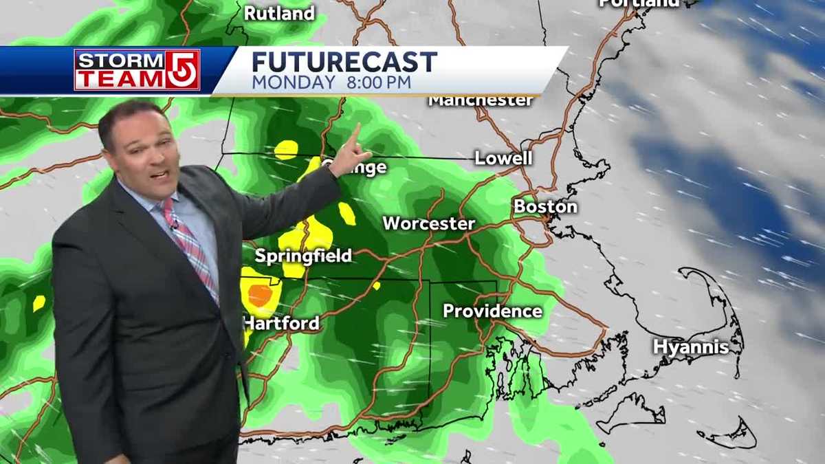 Video: Sunny start to work week before rain rolls in Monday night