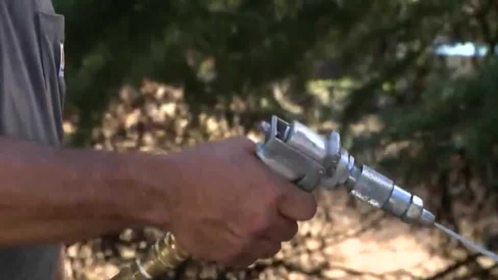 Company helps protect homes near Electra Fire