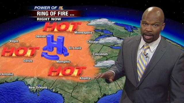 Heat Flares Along With More Storms
