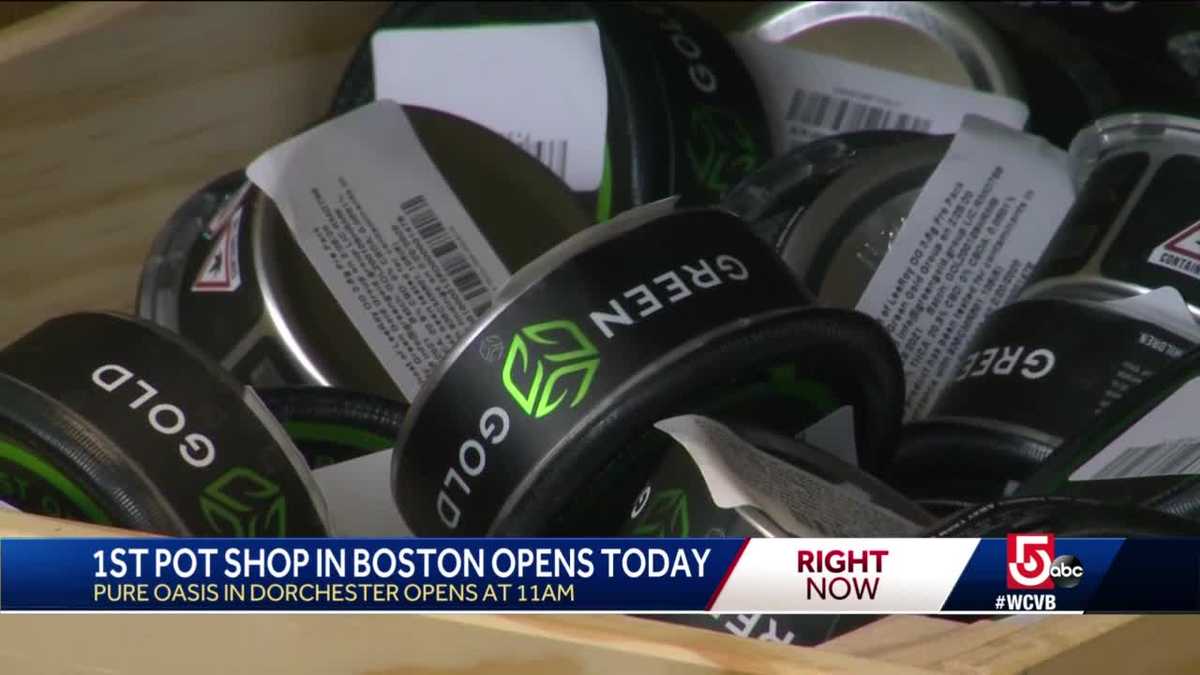 Boston's first pot shop opening today