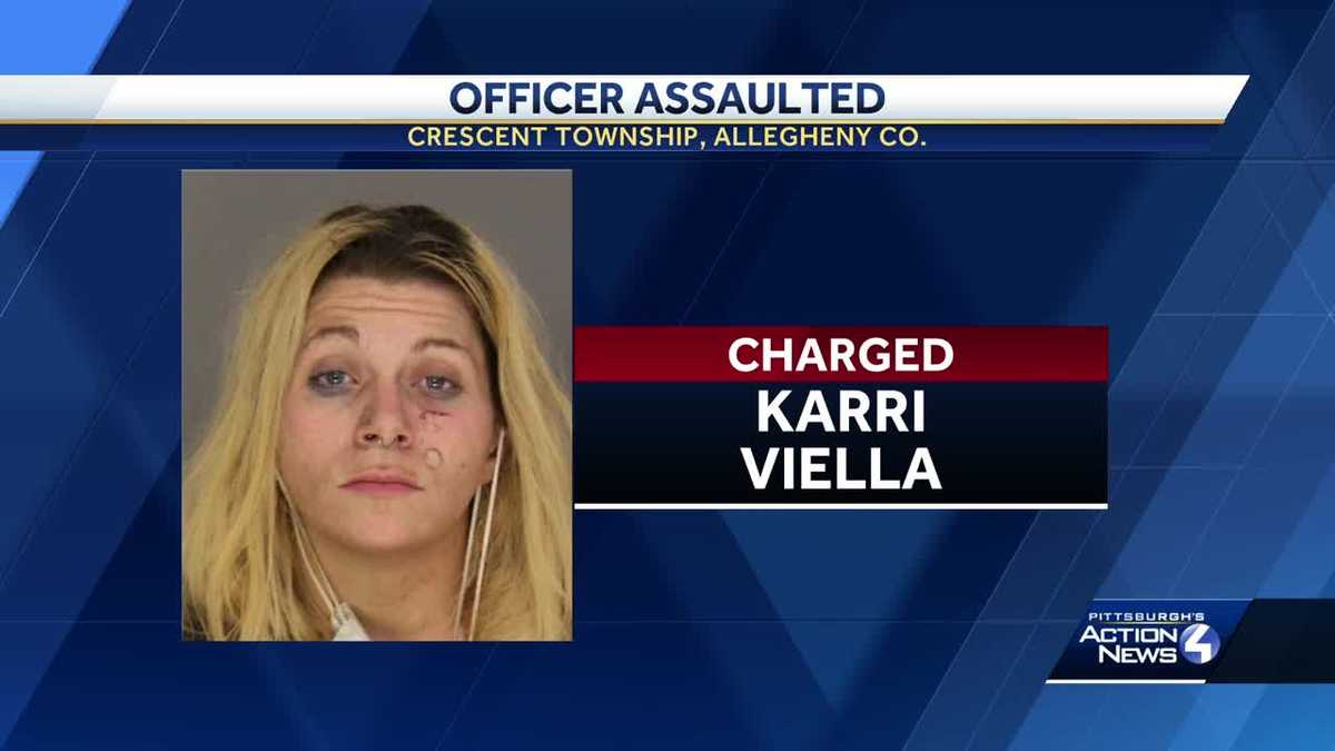 Police: Woman attempted to strangle officer with radio cord in Crescent ...