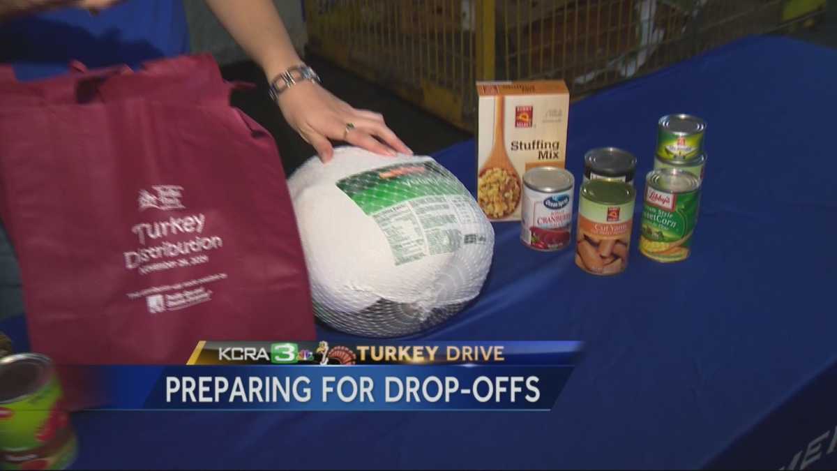 Community prepares for Sacramento Food Bank's turkey drive