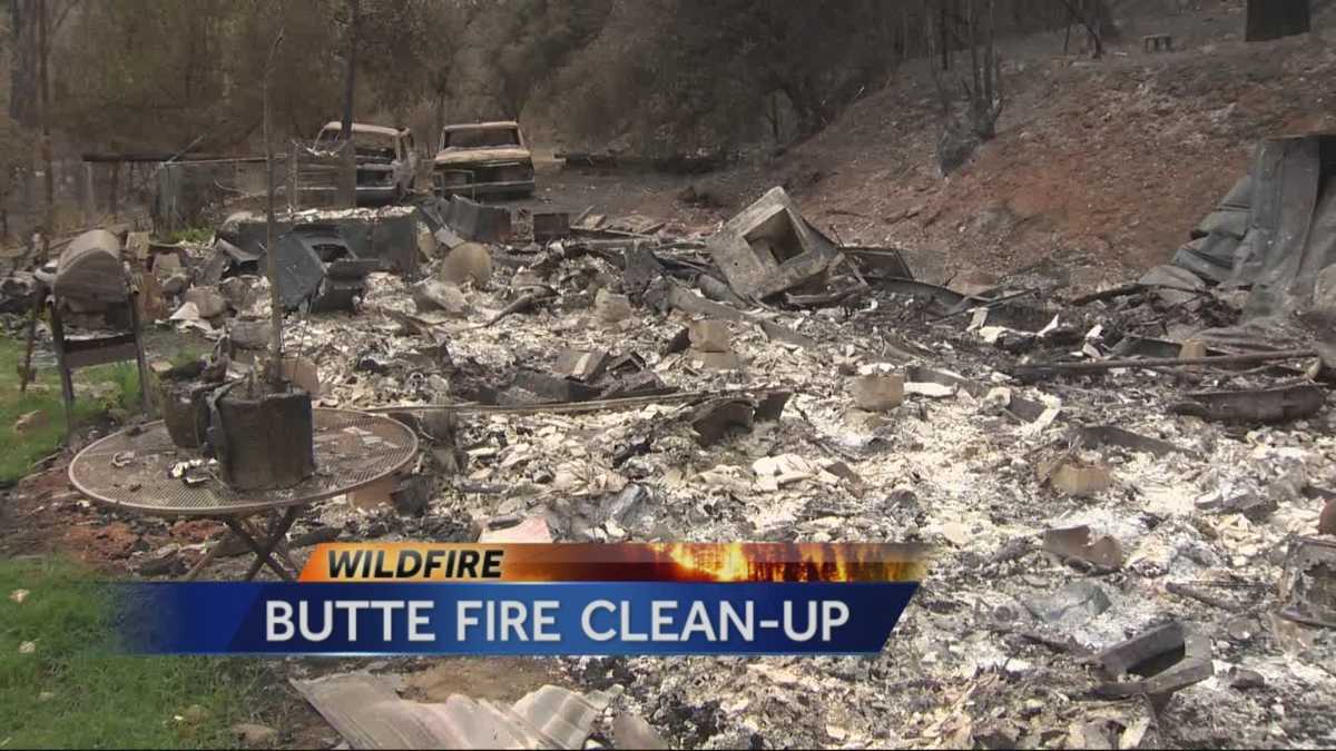 Debris removal project underway at Calaveras County fire site