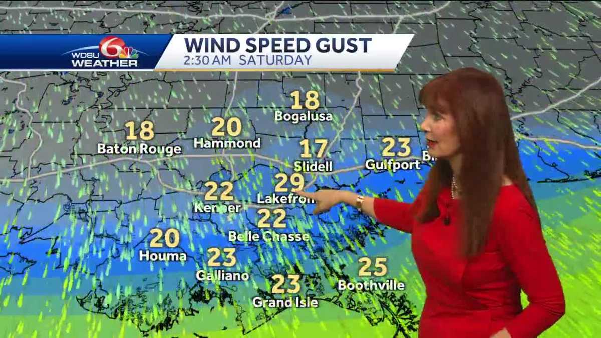 Windy in the morning