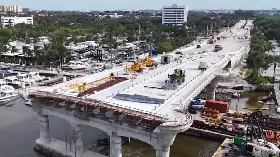 Lane reopening delayed in Florida's Jupiter US-1 Bridge project