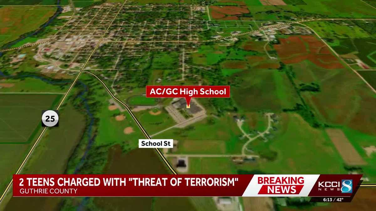 Two teens charged after threats at Adair-Casey/Guthrie Center High School