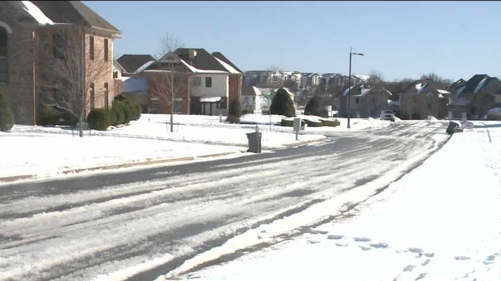 Arkansas road conditions improving