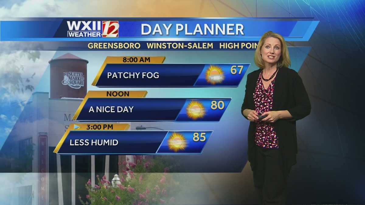 A dry Monday and Tuesday