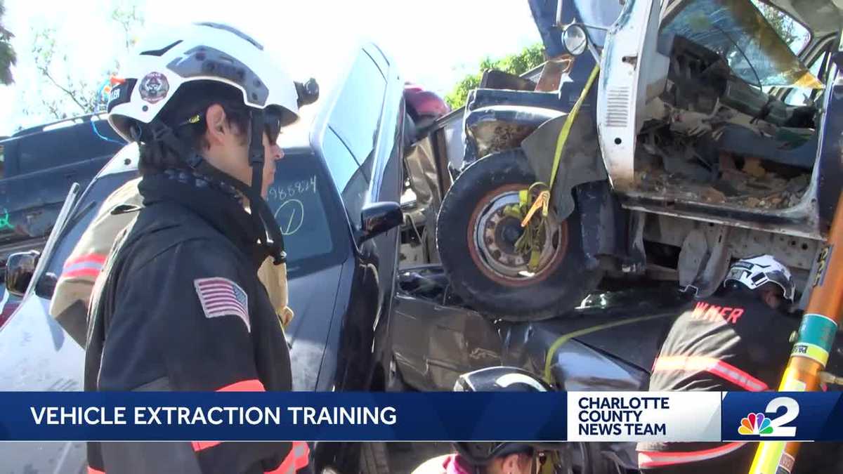 Charlotte County Fire & EMS hosts vehicle extraction training ahead of ...