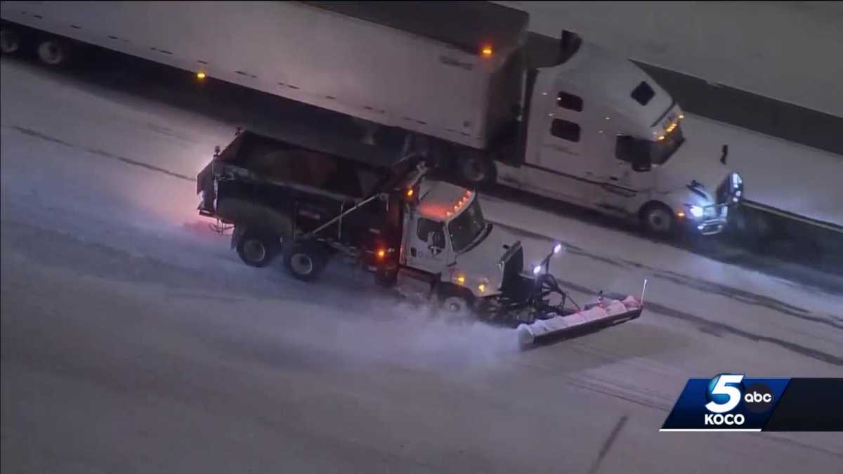 Odot Ensures Roads Are Safe During Oklahoma Winter Weather